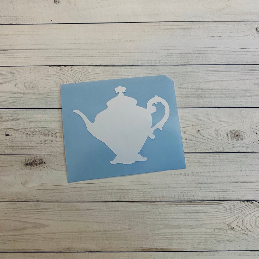 Teapot Decal | Teapot Vinyl Decal | Teapot Sticker | Teapot Decoration ...