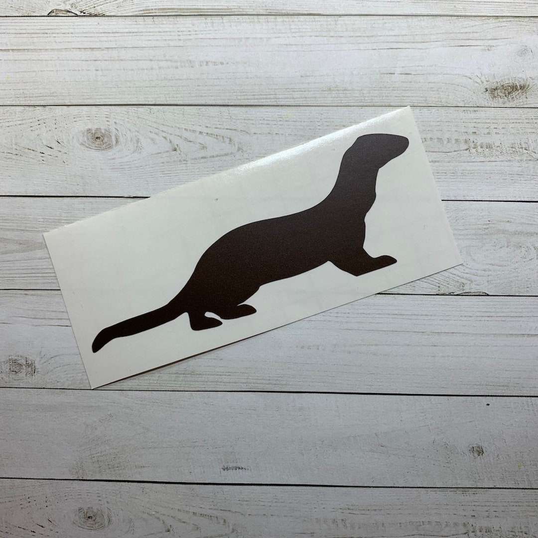 Ferret Decal | Ferret Sticker | Weasel Decal | Weasel Sticker | Ferret ...
