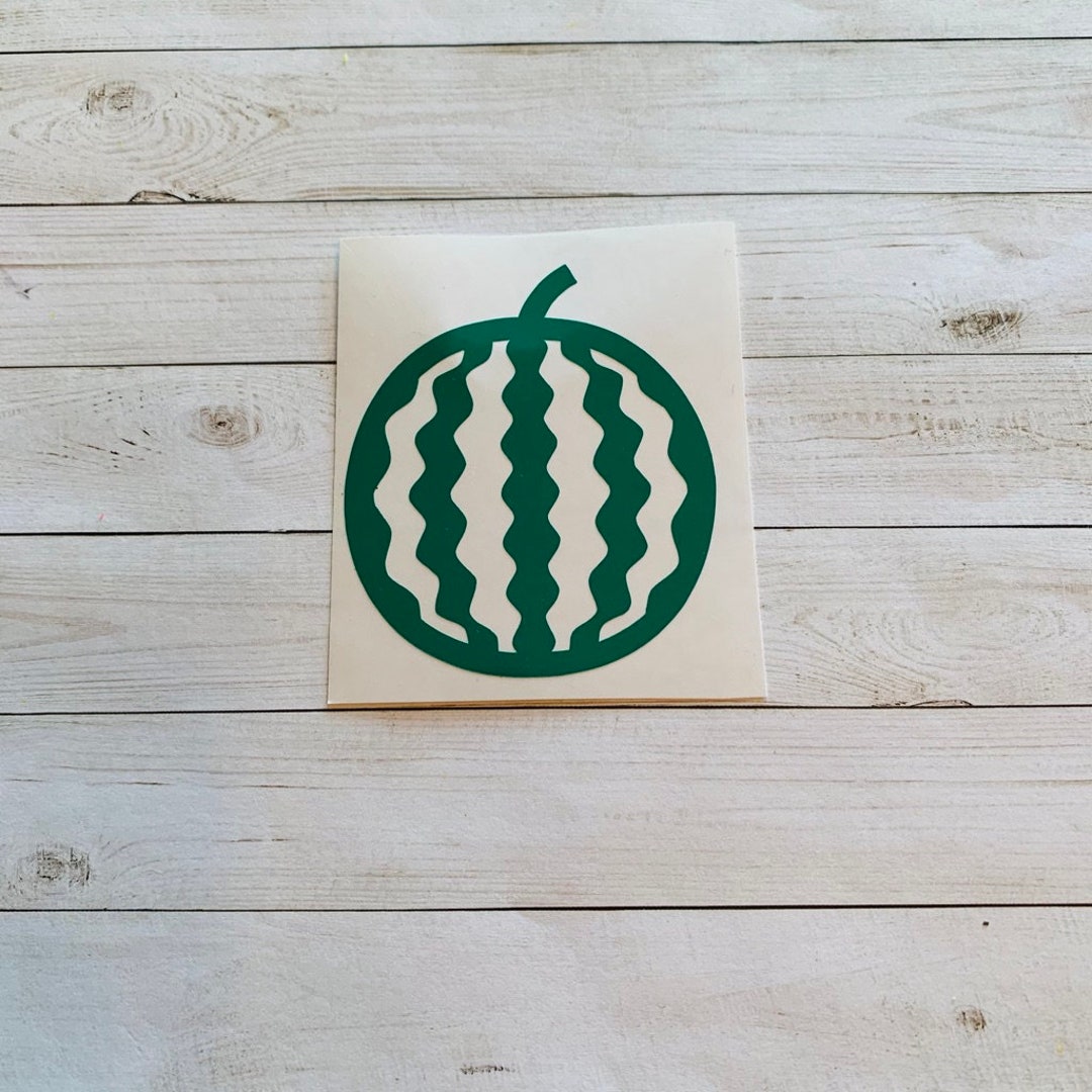 Watermelon Decal | Watermelon Sticker | Watermelon Decoration | Melon ...