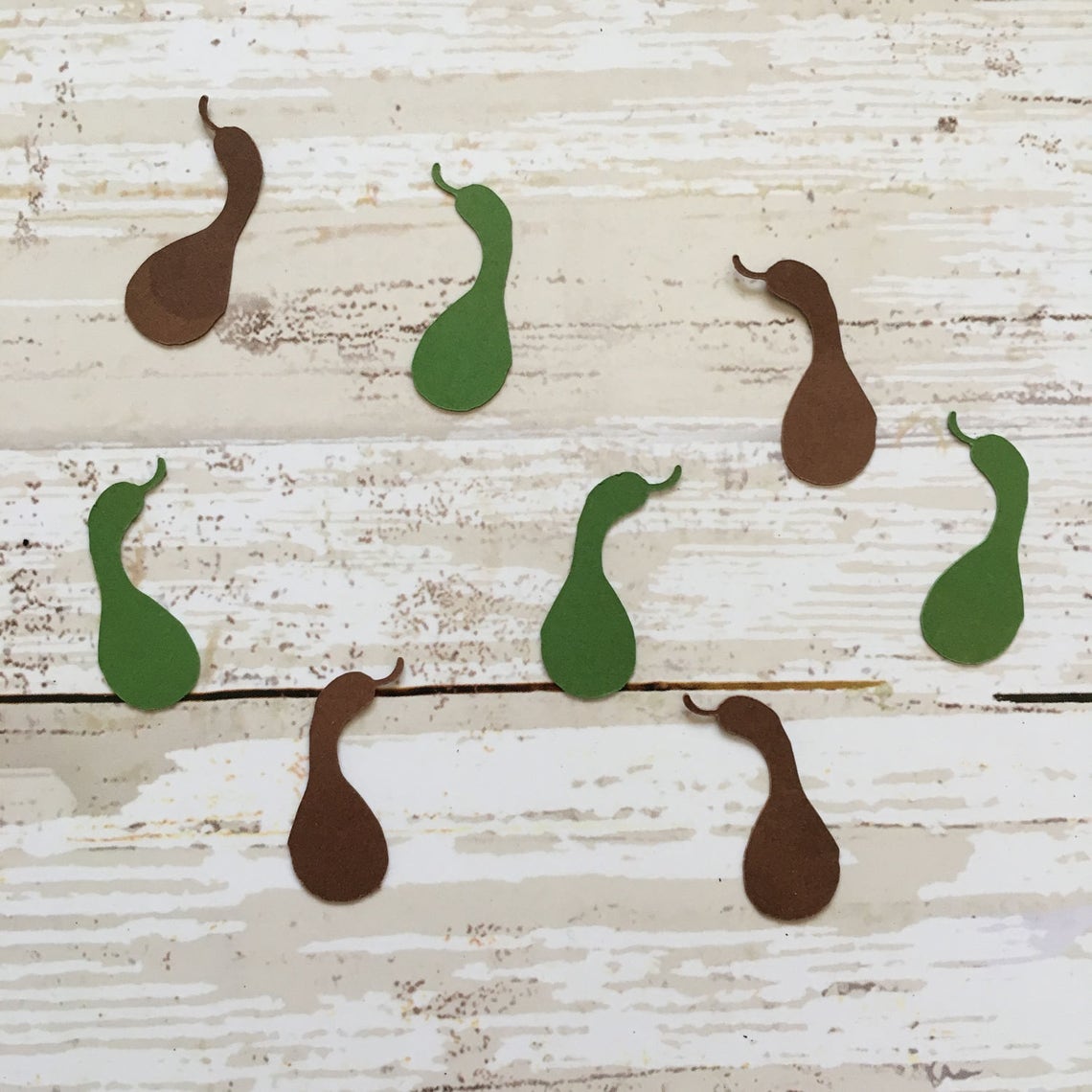 Gourd Confetti Gourd Cut Outs Gourd Die Cuts Pumpkin - Etsy