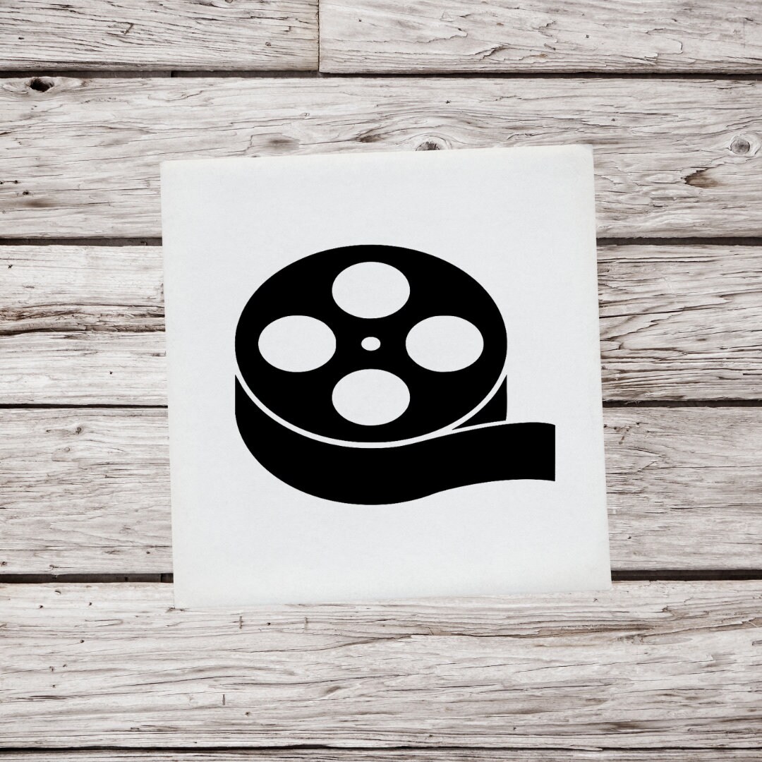 Film Reel Decal | Movie Film Vinyl Decal | Film Strip Decal | Camera ...