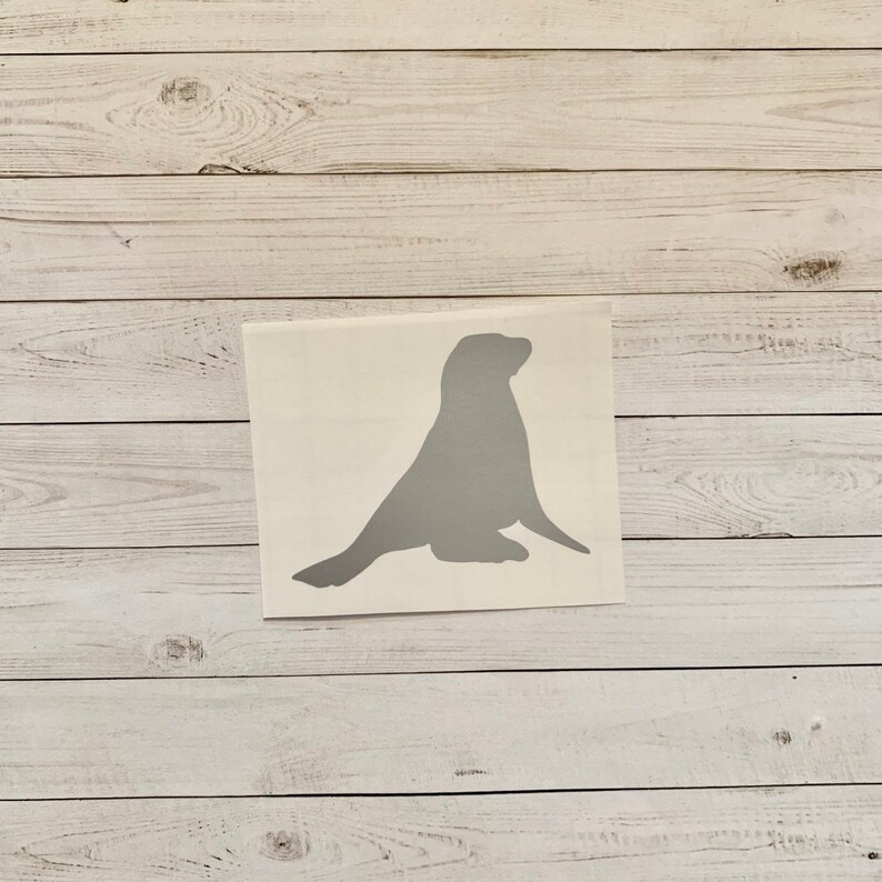 Sea Lion Decal Sea Lion Vinyl Decal Sea Lion Sticker - Etsy