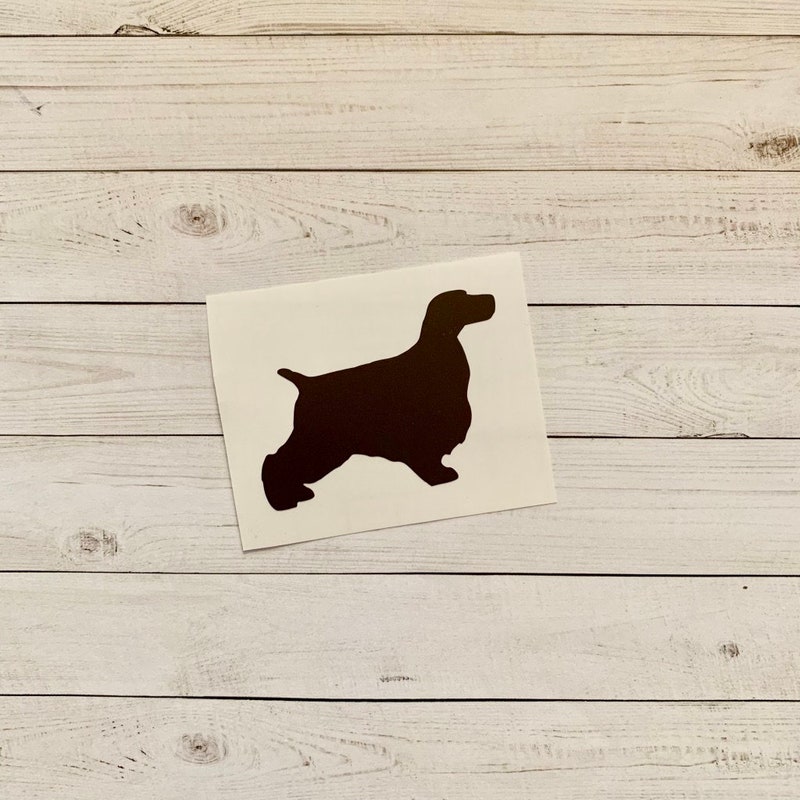 Cocker Spaniel Decal - Etsy