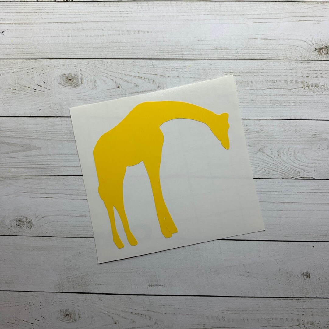 Giraffe Decal | Giraffe Sticker | Giraffe Decoration | Giraffe Theme ...