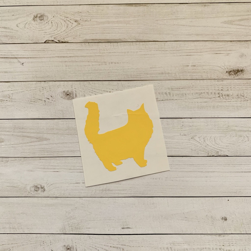 Cat Decal Cat Vinyl Decal Cat Sticker Cat Party Decor | Etsy