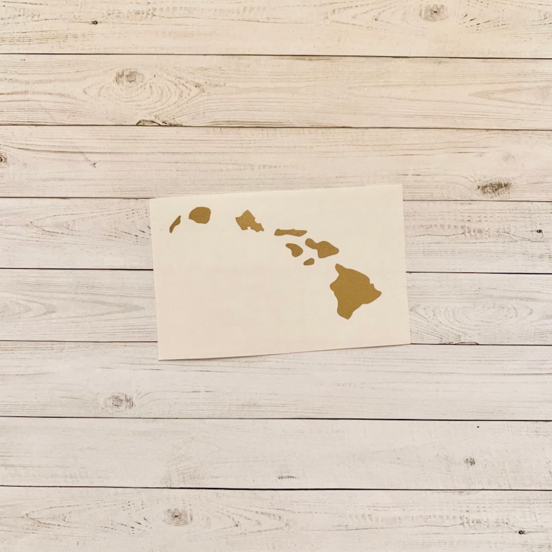 Hawaii Decal | Hawaii Vinyl Decal | Hawaii Sticker | Hawaii Party Decor ...