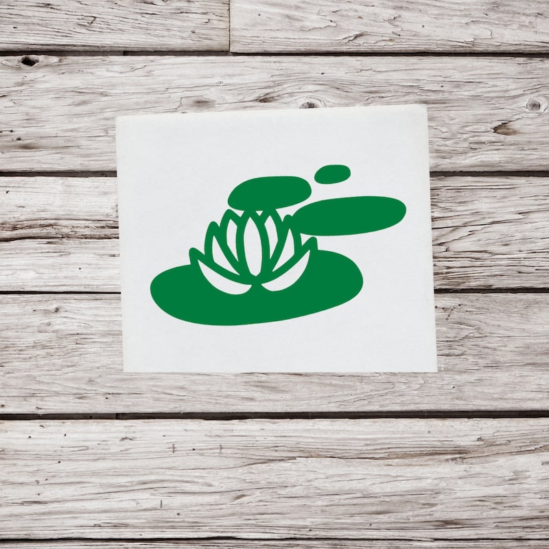 Lily Pad Decal - Etsy