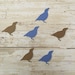 Quail Confetti Quail Cut Out Quail Decoration Bobwhite - Etsy