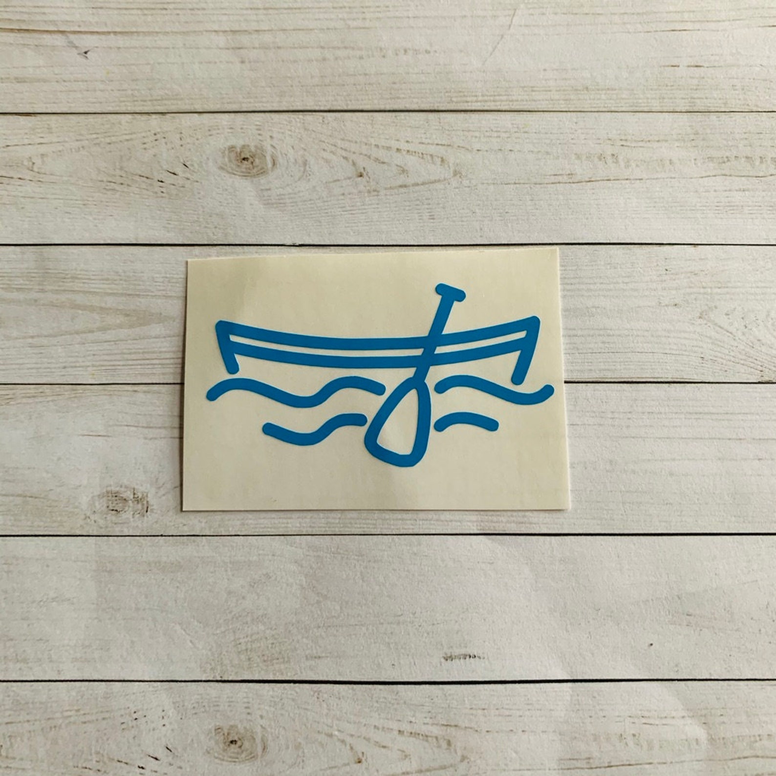 Boat Decal Boat Vinyl Decal Boat Sticker Row Boat Decal - Etsy