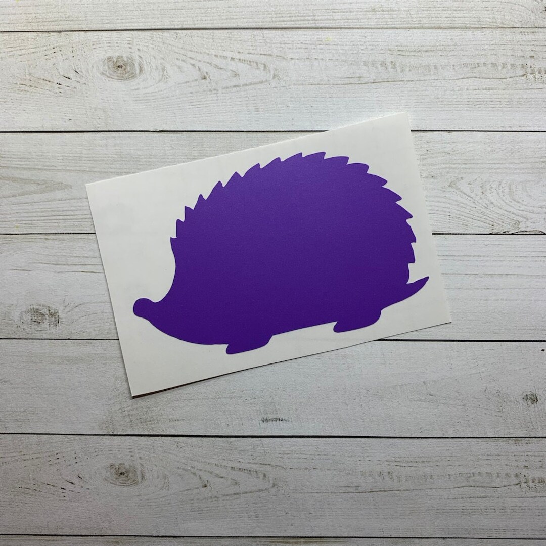 Hedge Hog Decal | Hedge Hog Sticker | Hedge Hog Vinyl Decal | Hedge Hog ...