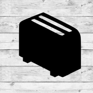Toaster Decal | Toaster Vinyl Decal | Toaster Sticker | Toast Decal ...