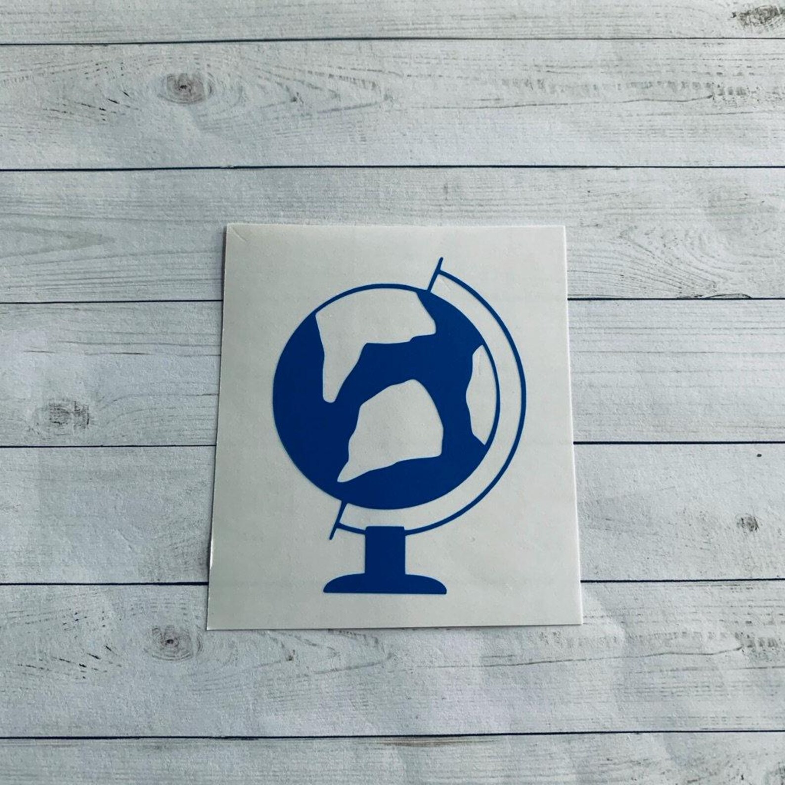 Globe Decal | Globe Vinyl Decal | Globe Sticker | Earth Decal | Earth ...