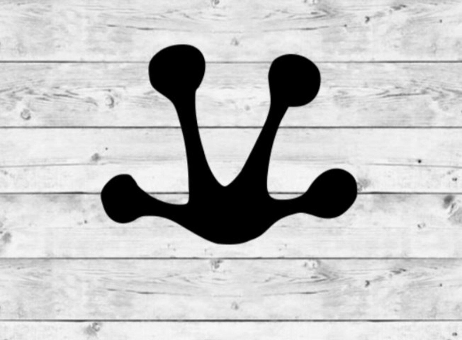 Tree Frog Tracks Sticker Tree Frog Decal Frog Decal Frog | Etsy