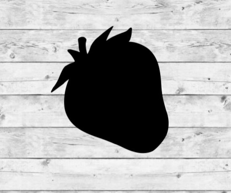 Strawberry Decal Strawberry Sticker Strawberry Vinyl Decal | Etsy