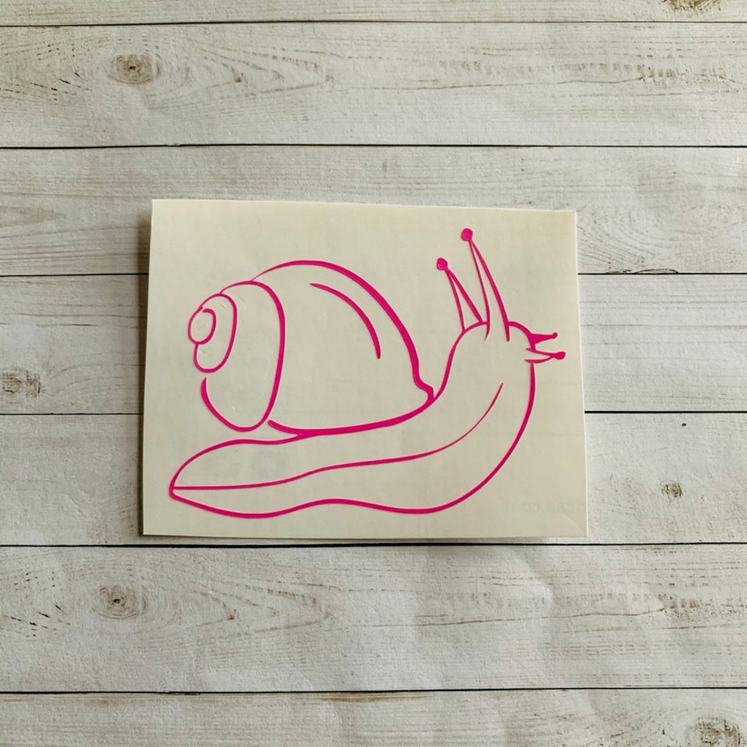 Snail Decal | Snail Sticker | Snail Decoration | Snail Theme | Garden ...