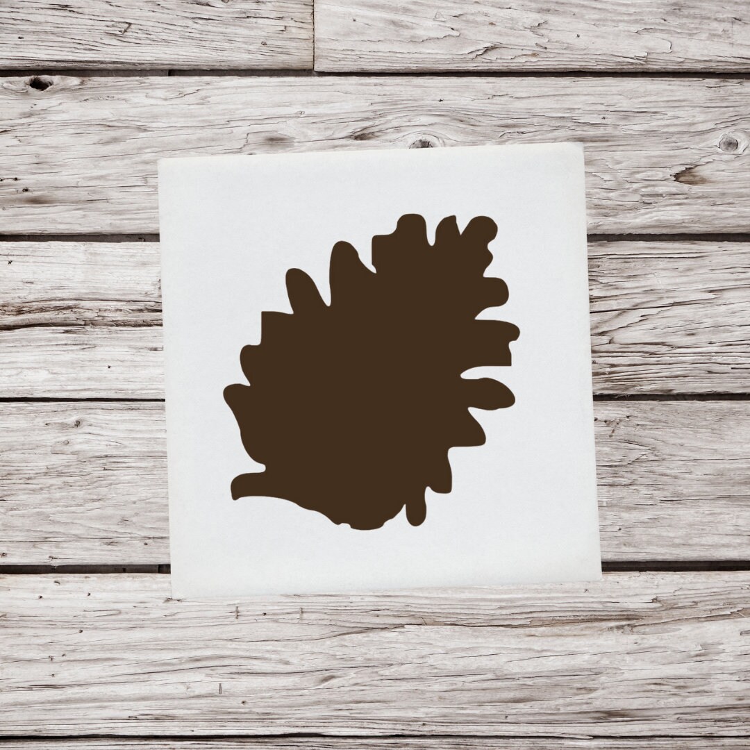 Pinecone Decal, Pinecone Sticker, Pinecone Vinyl Decal, Pine Tree Decal, Car Decal, Cup Decal ...
