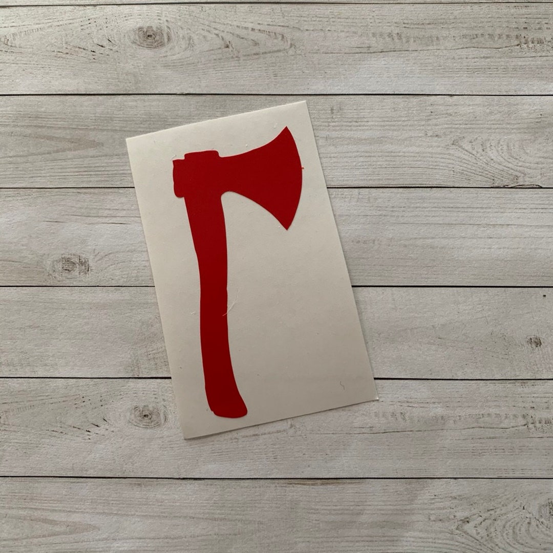 Ax Decal | Ax Vinyl Decal | Ax Sticker | Ax Theme | Ax Decoration ...