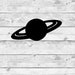 Saturn Decal Saturn Vinyl Decal Saturn Sticker Planet - Etsy