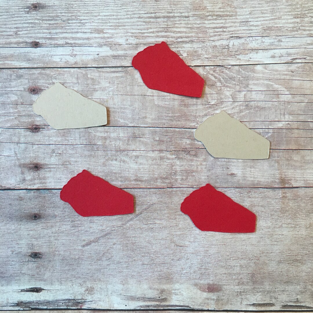 Pie Confetti | Pie Cut Out | Pie Decoration | Food Decoration | Food ...