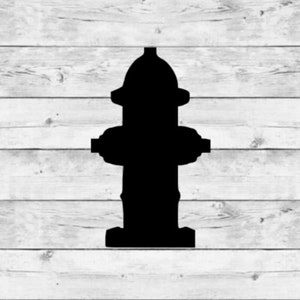 Fire Hydrant Decal | Fire Hydrant Vinyl Decal | Fire Hydrant Sticker ...