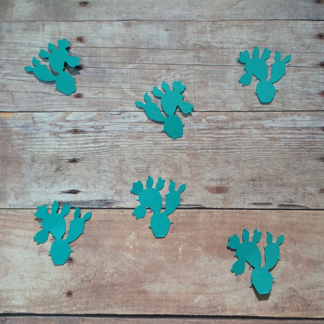 Cactus Confetti | Cactus Cut Outs | Cactus Die Cuts | Cactus ...