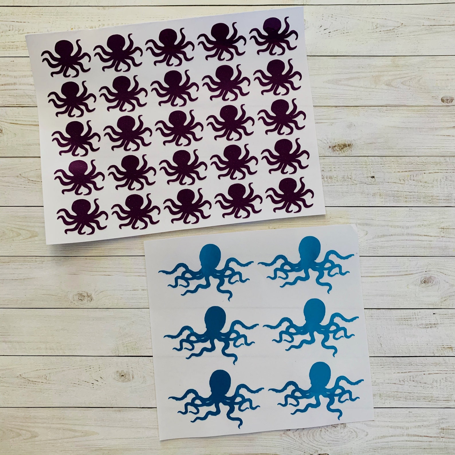 Octopus Decal Octopus Vinyl Decal Octopus Sticker Animal - Etsy