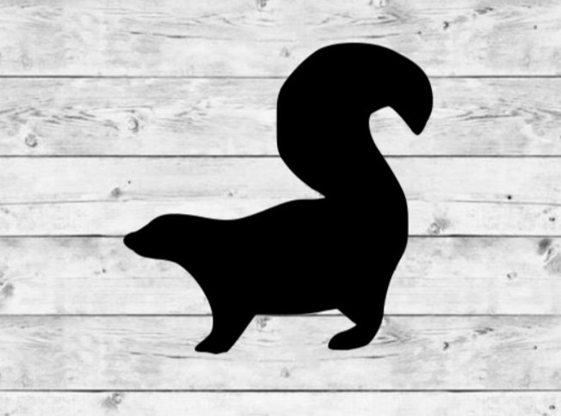 Skunk Sticker Skunk Decal Skunk Vinyl Decal Skunk - Etsy