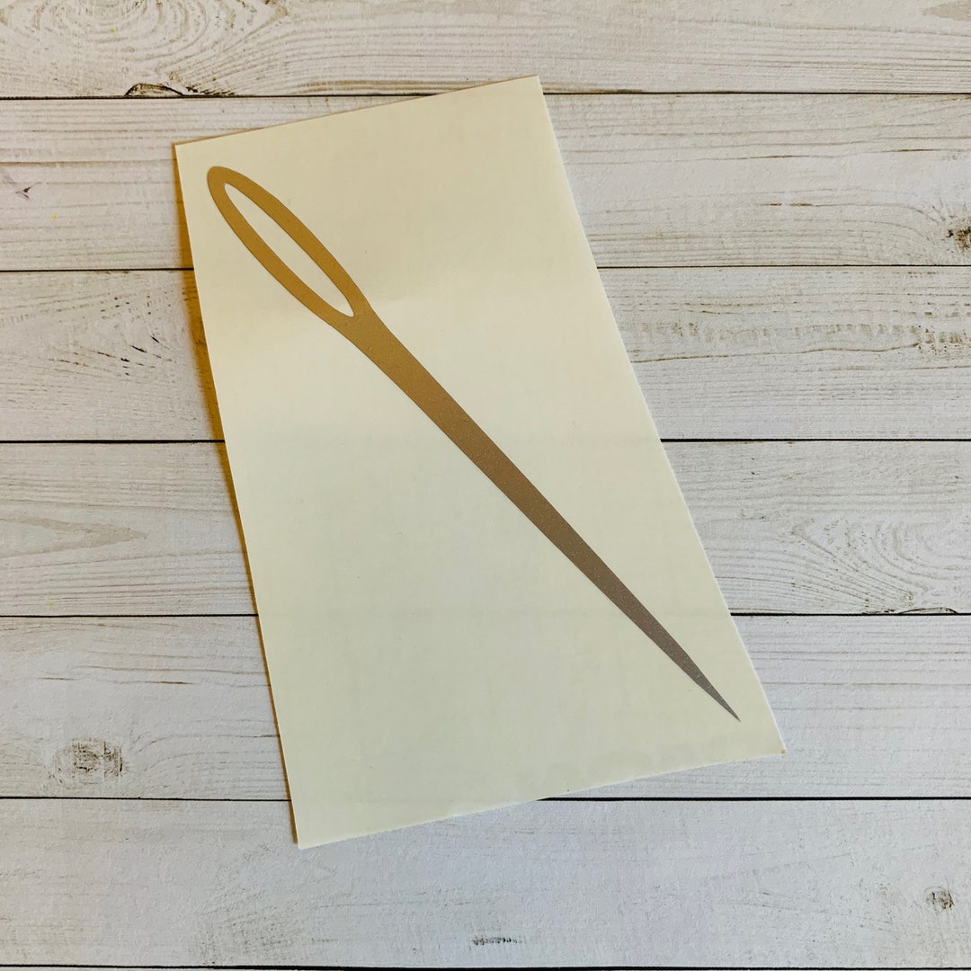 Needle Decal | Needle Sticker | Needle Vinyl Decal | Sew Decal | Sewing ...