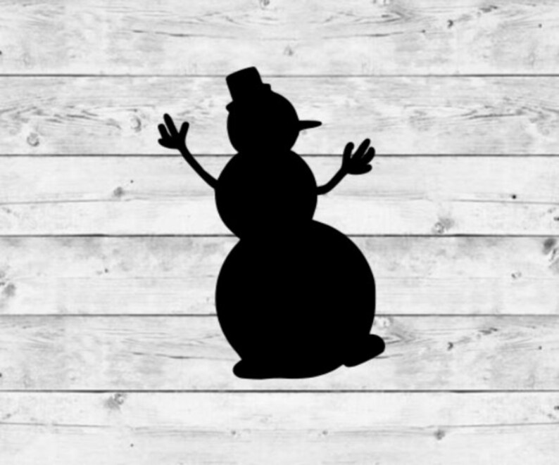 Snowman Decal Snowman Vinyl Decal Snowman Sticker Frosty - Etsy