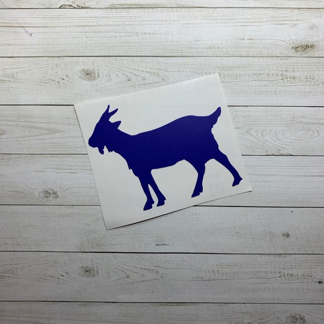 Goat Decal | Goat Sticker | Goat Decoration | Goat Theme | Farm Decal ...