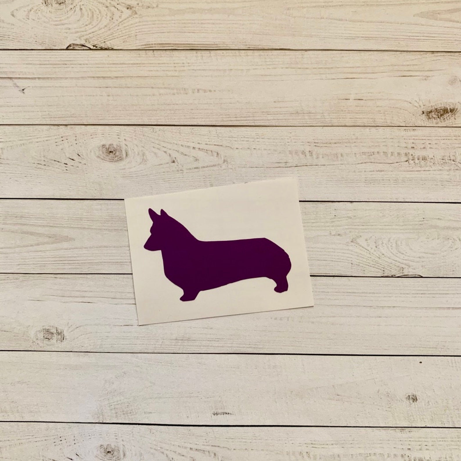 Corgi Decal Corgi Vinyl Decal Corgi Sticker Corgi - Etsy