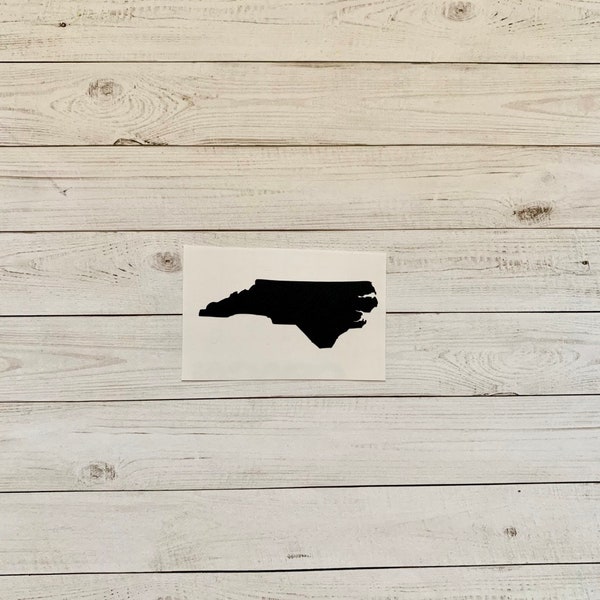 North Carolina Sticker - Etsy