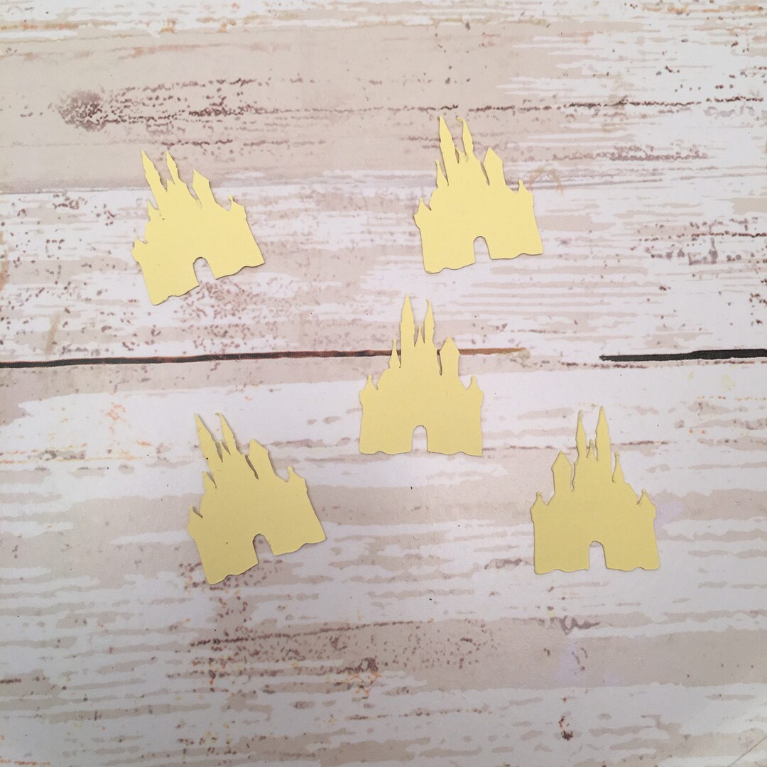 Sand Castle Confetti | Sand Castle Cut Out | Castle Confetti | Castle ...