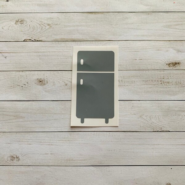 Refrigerator Decal - Etsy