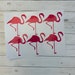 Flamingo Decal Flamingo Vinyl Decal Flamingo Sticker - Etsy