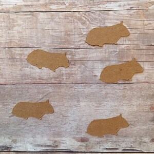 Hamster Confetti | Hamster Cut Outs | Hamster Decorations | Animal ...