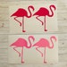 Flamingo Decal Flamingo Vinyl Decal Flamingo Sticker - Etsy
