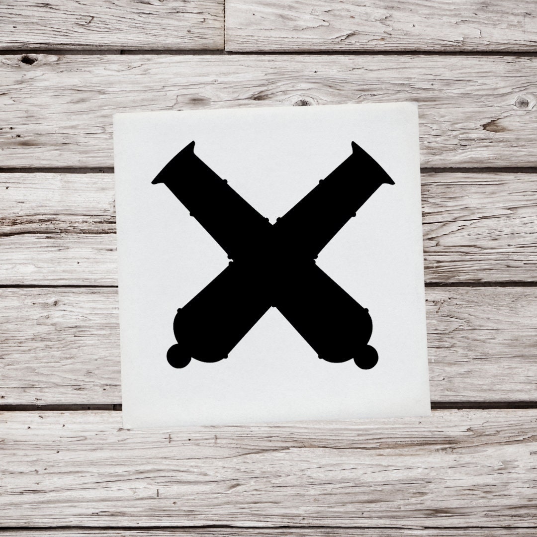 Cannon Decal | Cannon Ball Vinyl Decal | Cannon Ball Sticker | Pirate ...