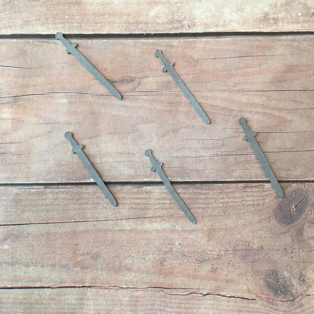 Sword Confetti Sword Cut Out Sword Decoration Knife - Etsy