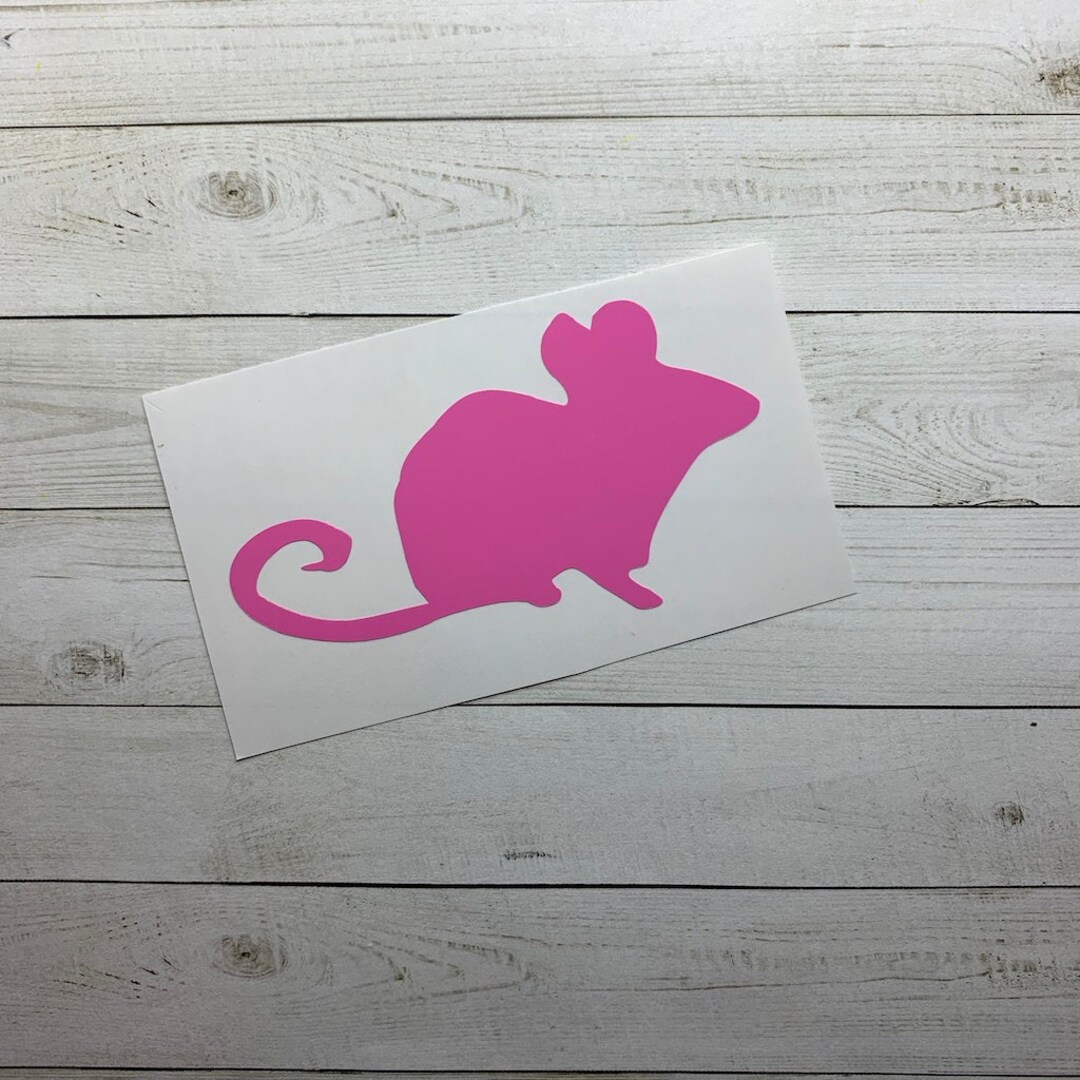Mouse Decal | Mouse Vinyl Decal | Mouse Sticker | Mouse Decoration ...