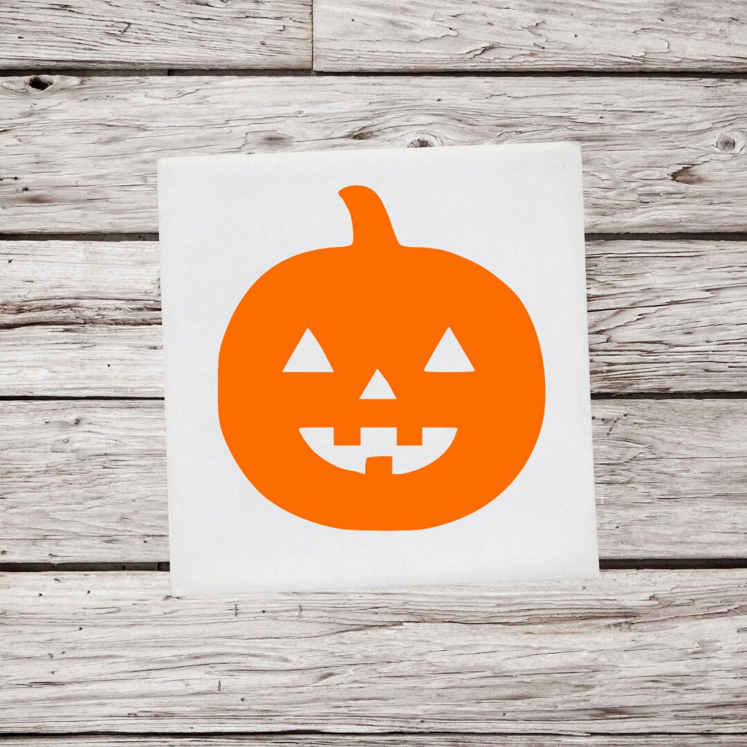 Jack O Lantern Decal, Halloween Decal, Halloween Sticker, Pumpkin ...