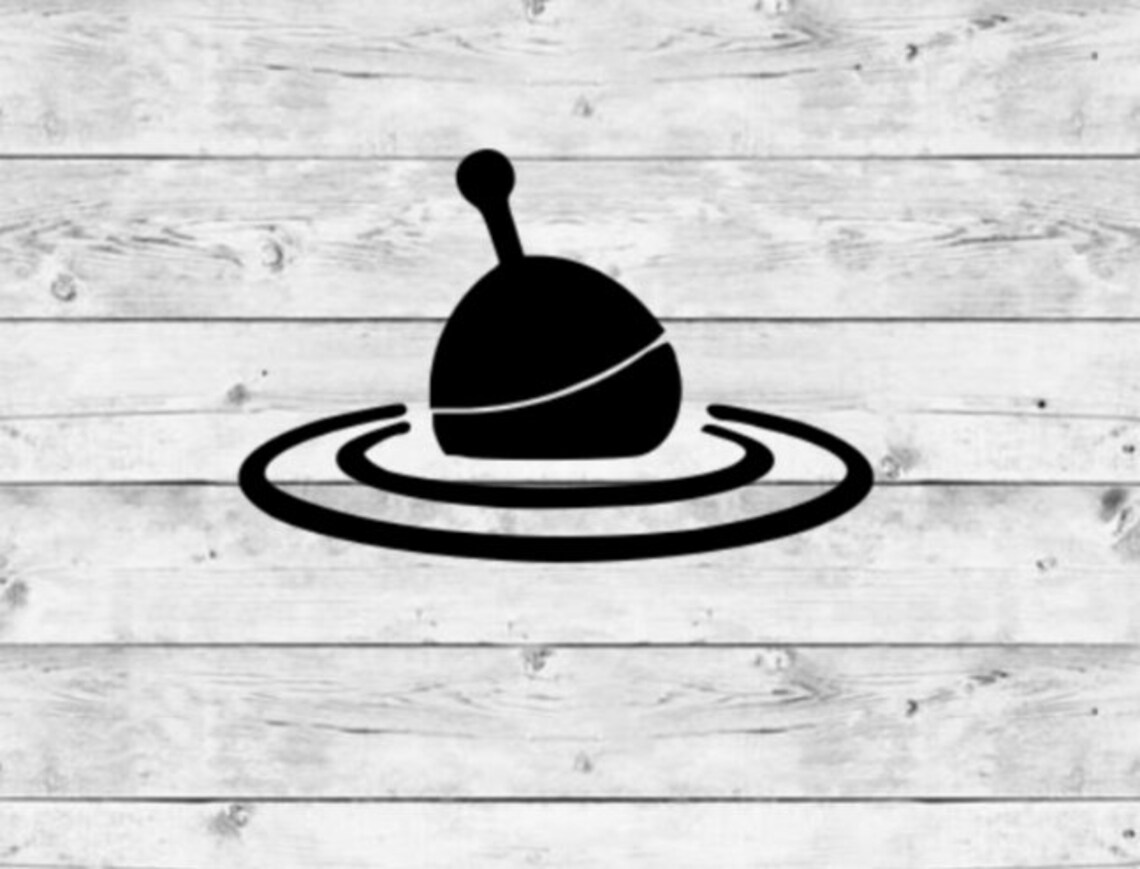 Bobber Decal Bobber Vinyl Decal Bobber Sticker Fishing | Etsy