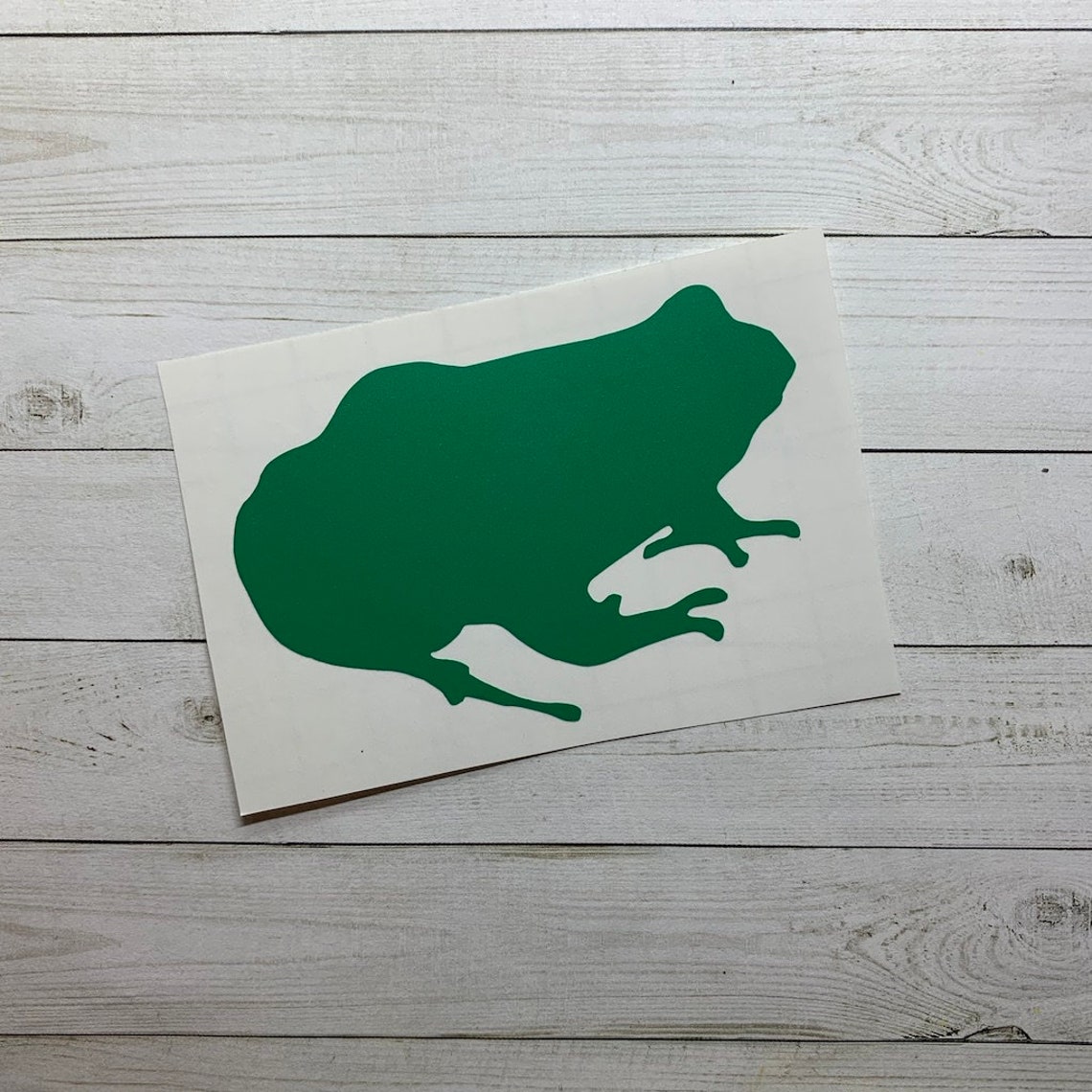 Bullfrog Sticker Bullfrog Decal Bullfrog Decoration Frog - Etsy