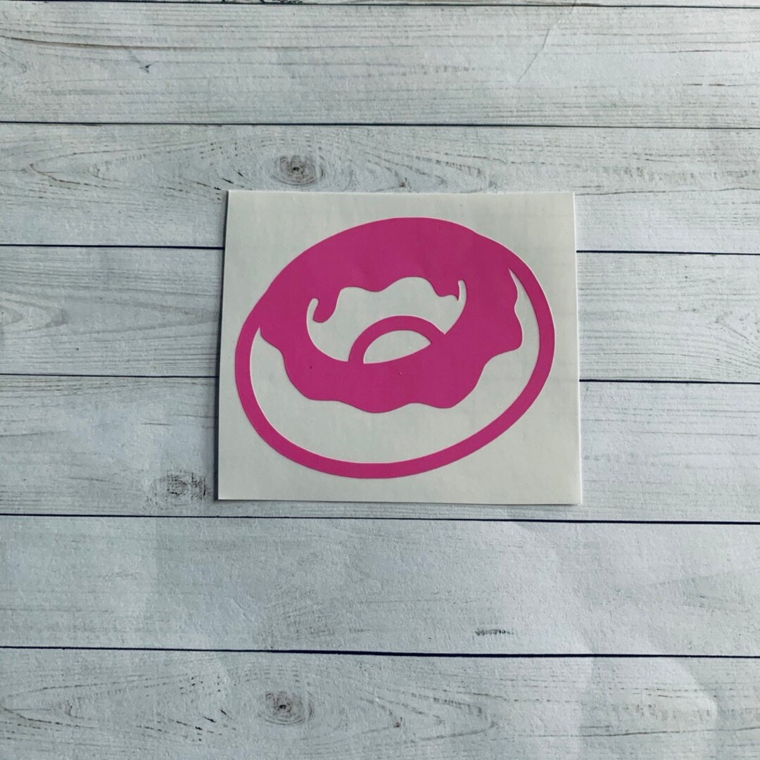 Doughnut Decal | Doughnut Vinyl Decal | Doughnut Sticker | Dessert ...