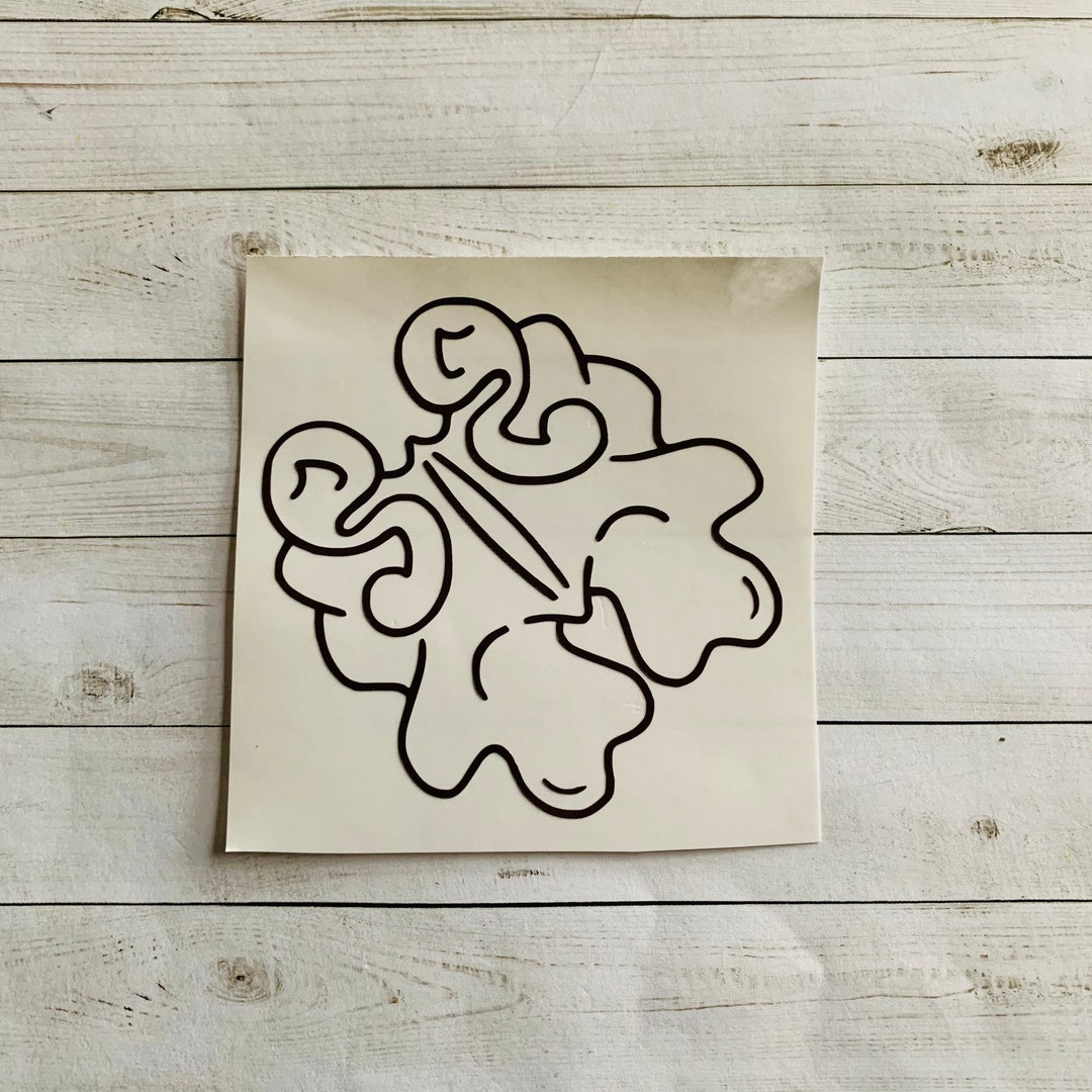 Walnut Decal | Walnut Vinyl Decal | Walnut Sticker | Walnut Decoration ...