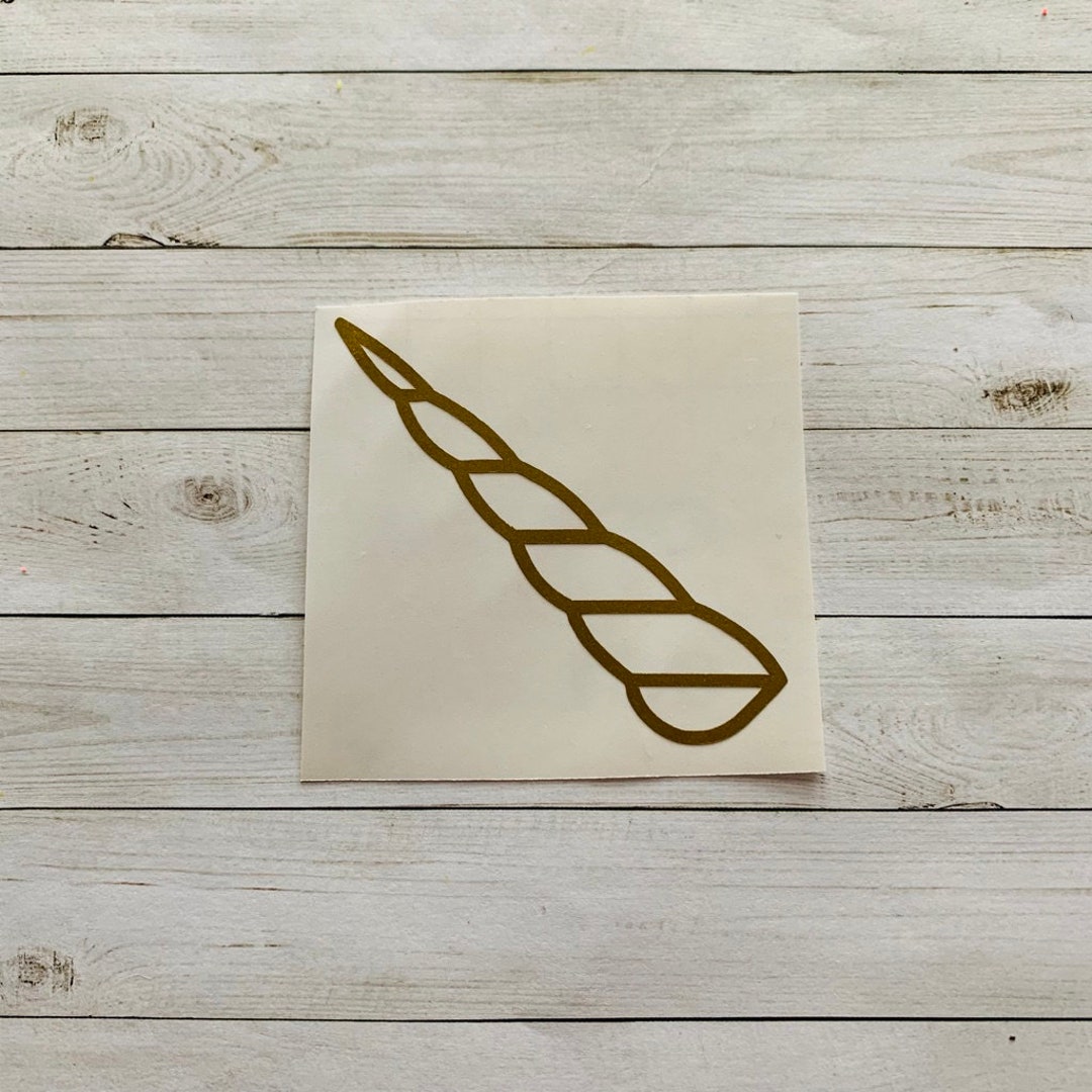 Unicorn Horn Decal | Unicorn Decal | Horn Decal | Unicorn Sticker ...