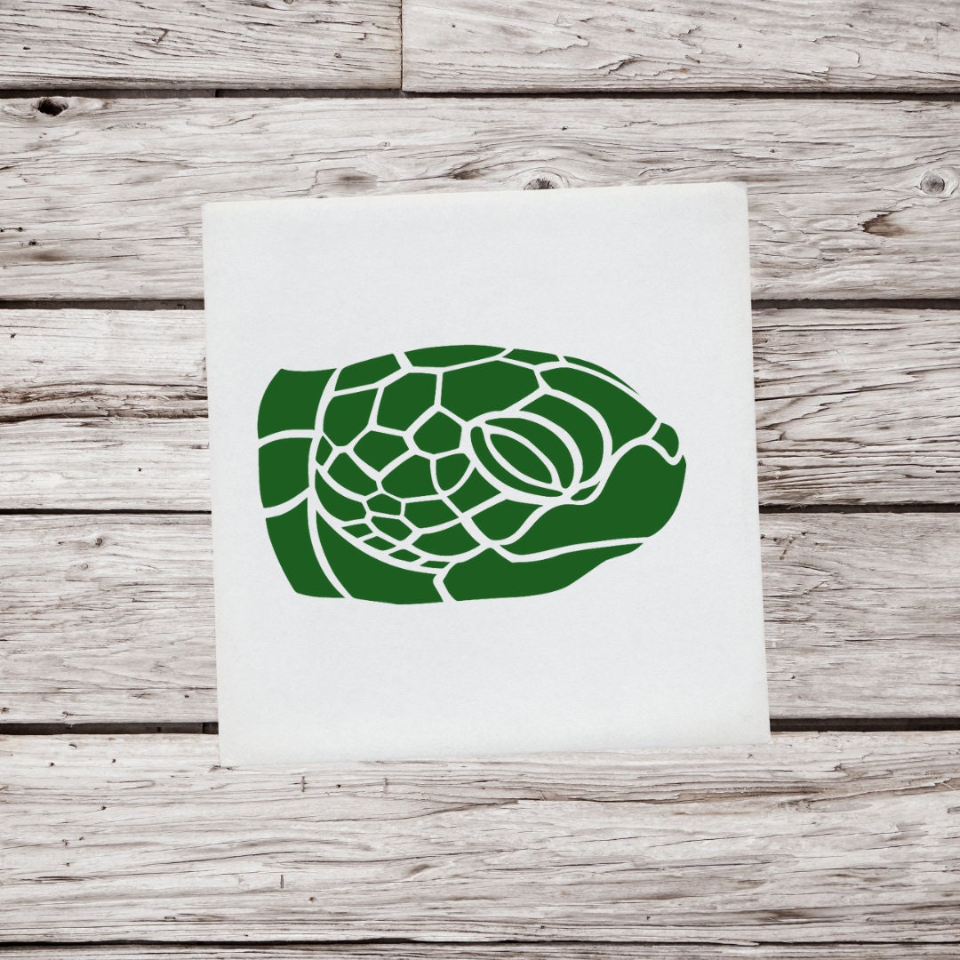 Sea Turtle Decal | Sea Turtle Head Decal | Sea Turtle Vinyl Decal | Sea ...