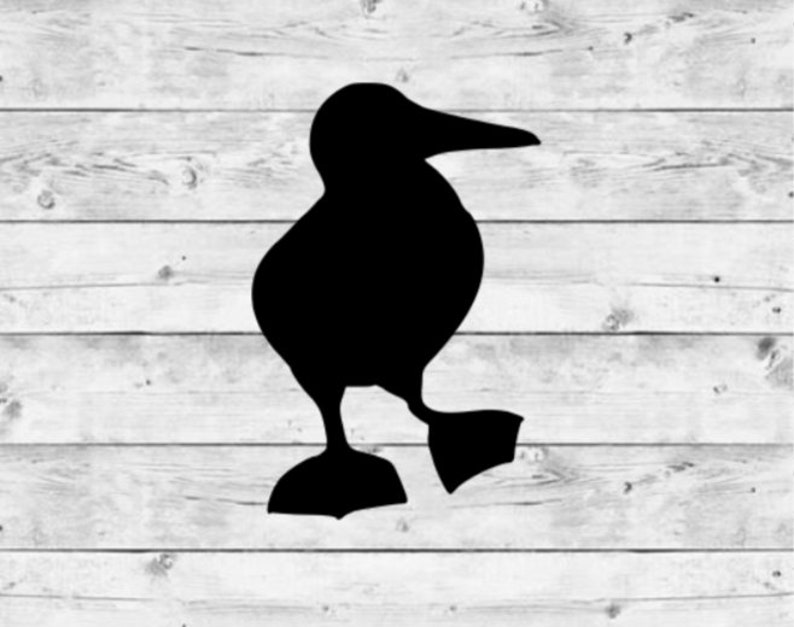 Blue Footed Booby Decal Blue Footed Booby Sticker Bird | Etsy
