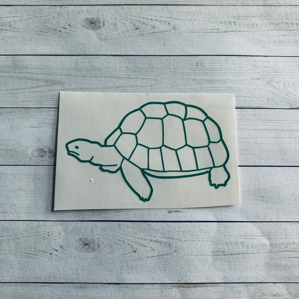 Tortoise Decal - Etsy