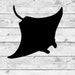 Manta Ray Decal | Manta Ray Vinyl Decal | Manta Ray Sticker | Ocean ...